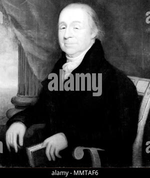 This oil portrait of William Gooch, painted by E.A. Greenwood in 1816 ...