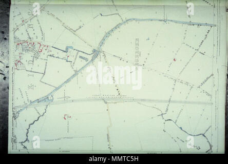 . Ordnance Survey Map, 25 inches, 1st edition; scale 1: 2,500. Right ...