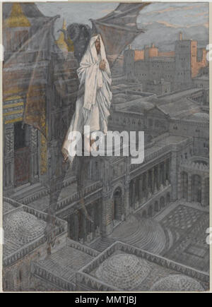 Jesus Carried up to a Pinnacle of the Temple (Jésus porté sur le ...