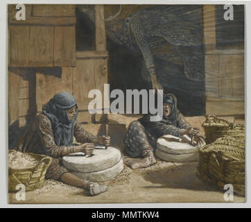 *The Two Women at the Mill* by James Tissot depicts two women engaged ...