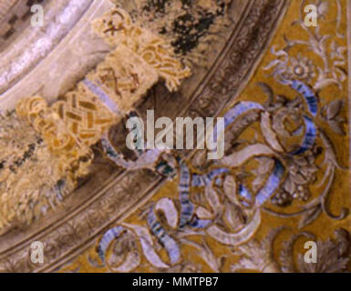 . oculo: detail Camera picta - Ceiling. between 1465 and 1474. Camera ...