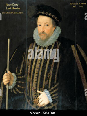 . English: Henry Carey, son of Mary Boleyn, cousin of Queen Elizabeth I ...