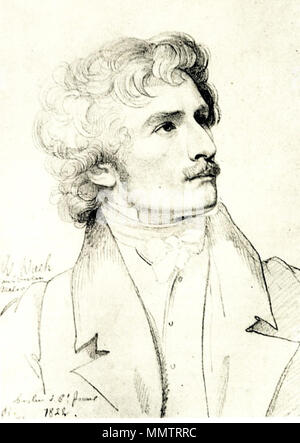 . Deutsch: Porträt von Carl Wilhelm Christian von Doderer (1825–1900 ...