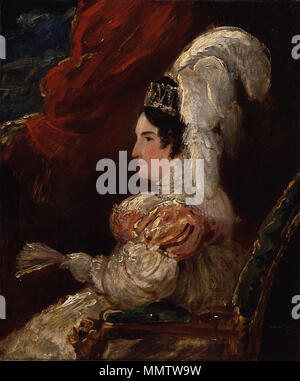 Portrait of Caroline Amelia Elizabeth Princess of Wales Stock Photo - Alamy