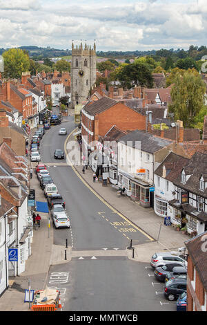 High Street, Alcester, Warwickshire, England, UK Stock Photo - Alamy