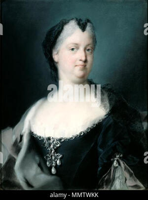 Portrait of Wilhelmine Amalia of Brunswick-Lüneburg (1673-1742), Holy ...