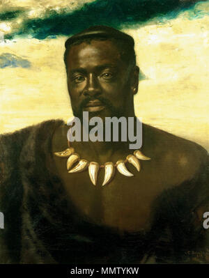 Sohn Carl Rudolph - Cetshwayo King of the Zulus Stock Photo - Alamy