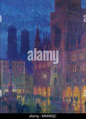 Palmié Charles - Marienplatz Stock Photo - Alamy