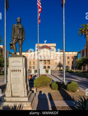 AUGUST 23, 2017 - PHOENIX ARIZONA - Arizona State Capitol Building at ...