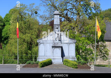 World War I Memorial for the victims of Spontin (province of Namur) in ...
