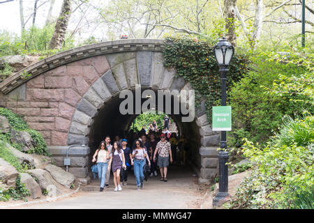 Inscope Arch, Central Park, NYC Stock Photo - Alamy
