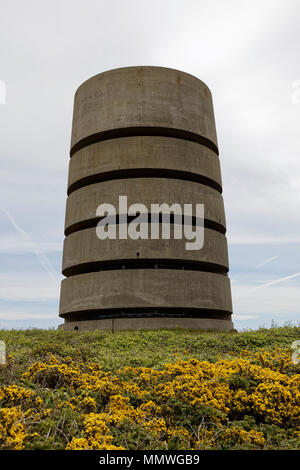 WW2 German naval range-finding observation tower MP4 L'Angle on ...