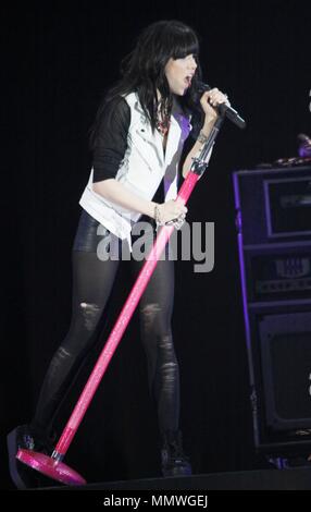 Manchester,UK Canadian Singer carly rae jepsen performs at Manchester ...