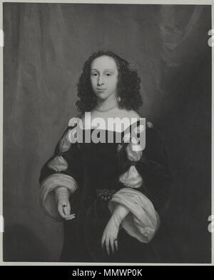 Cornelis Jonson van Ceulen - Cornelia Strick van Linschoten 1654 Stock ...