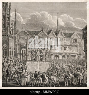 . English: This elaborate image, Representation of a Pageant Vehicle at ...