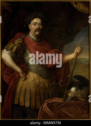 Daniel Schultz, Portret Jana III Sobieskiego, króla Polski Stock Photo ...