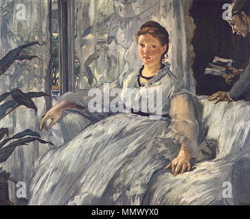 . English: Portrait of Suzanne Manet and her son Léon Leenhoff French ...