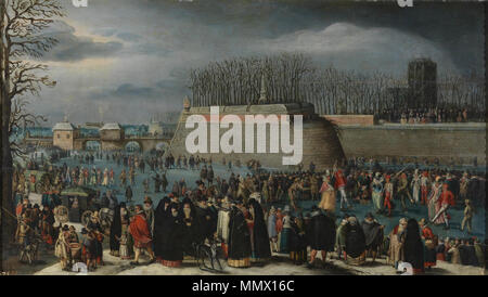 Denys van Alsloot Skating Masquerade, or Carnival on Ice at the ...