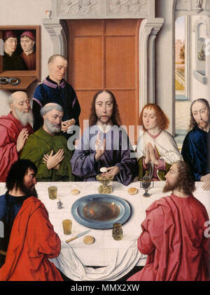 The Last Supper (detail). between 1464 and 1467. Dieric Bouts - The ...