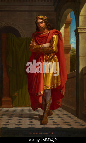 . Español: Retrato imaginario de Don Favila († 739), rey de Asturias e ...
