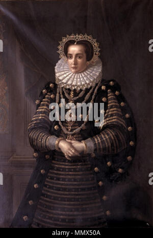 A portrait of Dorothea Maria von Sachsen-Weimar, a member of the German ...