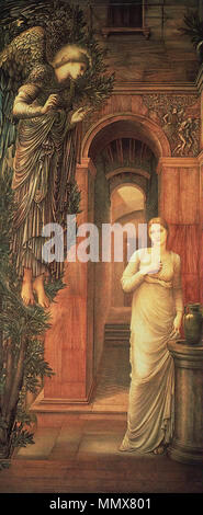 Edward Burne-Jones' 'The Annunciation' is a Pre-Raphaelite painting ...