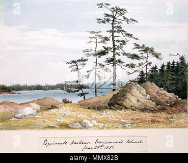 Edward Gennys Fanshawe, Esquimalt Harbour, Vancouver's Island, June ...