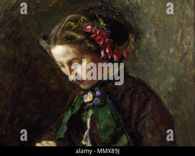 Millais John Everett - Portrait of Effie Ruskin Later Lady Millais (Neé ...