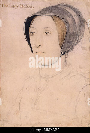 'Elizabeth, Lady Hoby' is a portrait by Hans Holbein the Younger ...