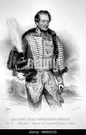 Graf Emmanuel von Mensdorff-Pouilly, 24. Januar 1777 - 28. Juni 1852 ...