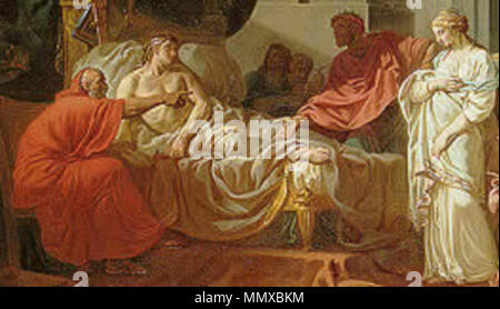 Erasistratus Discovering the Cause of Antiochus' Disease (French ...