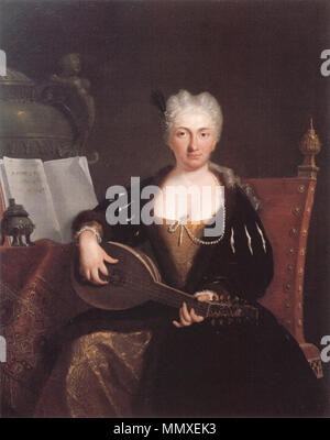 This portrait of Faustina Bordoni, an 18th-century opera singer, was ...