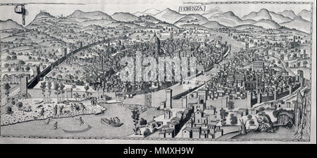 Chain Map of Florence Stock Photo - Alamy