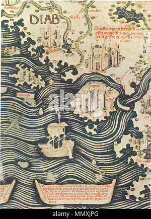 The Fra Mauro Map is a 15th-century world map created by the Venetian ...