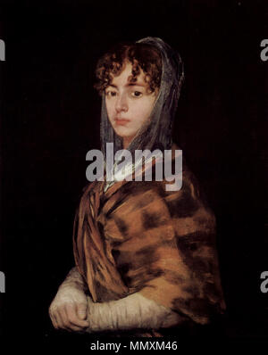 Francisca Sabasa y García por Goya Stock Photo - Alamy