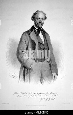 Friedrich Hebbel Litho 01 Stock Photo - Alamy