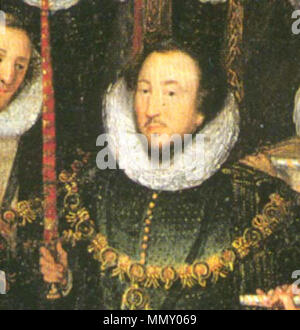 The 'Procession Portrait of Elizabeth I' attributed to Robert Peake the ...