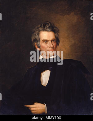 This 1845 portrait by George Peter Alexander Healy depicts John C ...