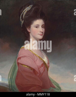 George Romney - Elizabeth Ramus Stock Photo - Alamy