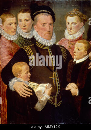 George Seton and His Family Stock Photo - Alamy