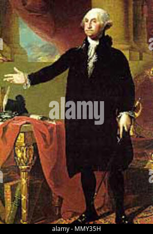George Washington 1797 by Gilbert Stuart Stock Photo - Alamy