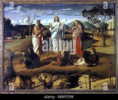 Giovanni Bellini - Transfiguration Christ C 1487 Stock Photo - Alamy
