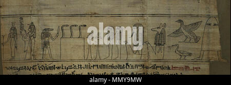 Medjed on the Greenfield papyrus Stock Photo - Alamy