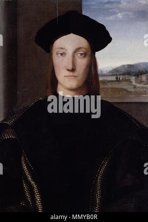 Portrait of Guidobaldo da Montefeltro 1506 painting by Raphael by ...