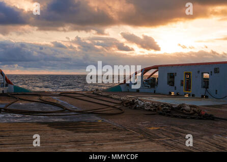 AHTS vessel Towing and anchor handling winch Stock Photo: 222775872 - Alamy
