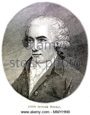John Horne Tooke (1736 – 1812) was an English clergyman, politician ...