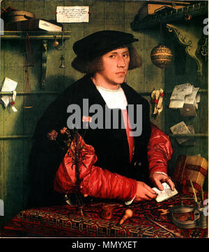 *George Gisze* by Hans Holbein the Younger is a remarkable 1532 ...