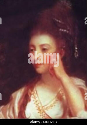 Portrait of Hester Thrale and her daughter Hester by Joshua Reynolds ...