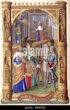 'Heures de Charles VIII' is a medieval illuminated manuscript depicting ...