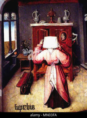 The 'Last Judgment' painting by the Circle of Hieronymus Bosch depicts ...